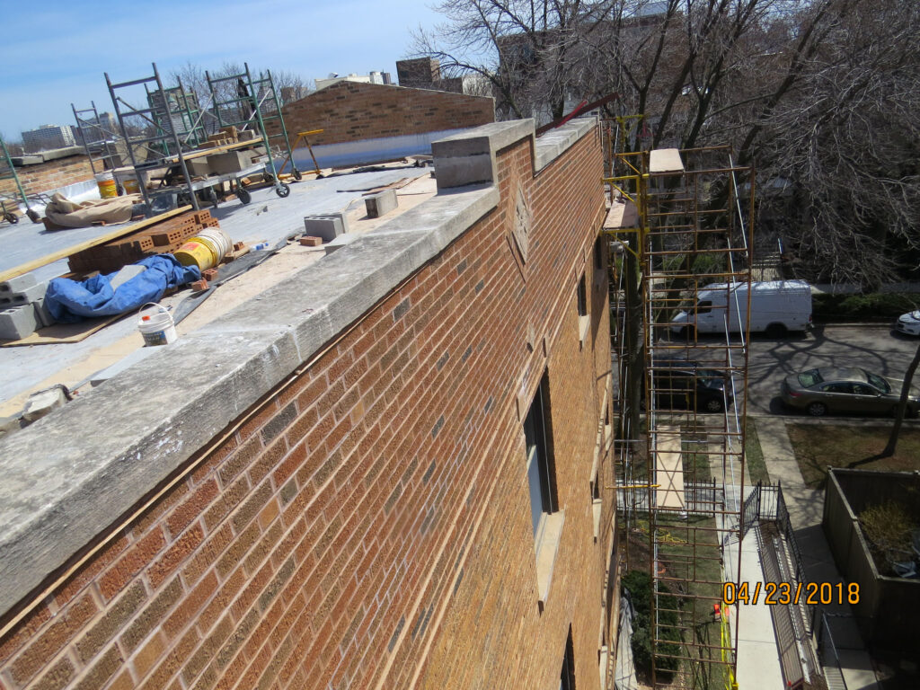 Parapet Wall Installation in White Plains, NY | Wing Construction